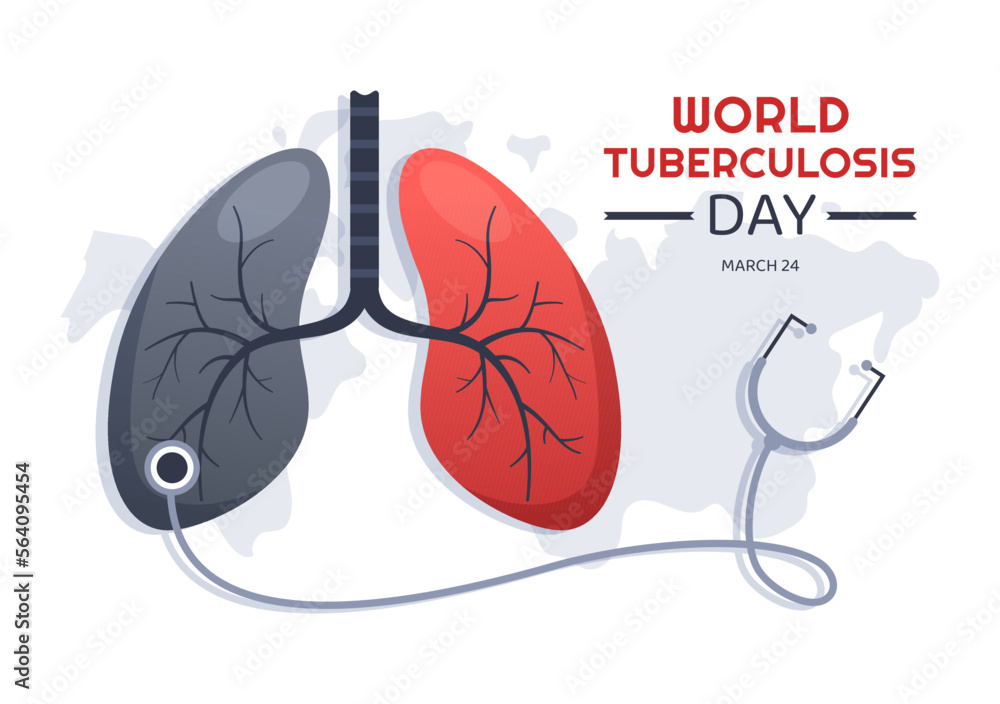 World Tuberculosis Day on March 24 Illustration with Pictures of the ...