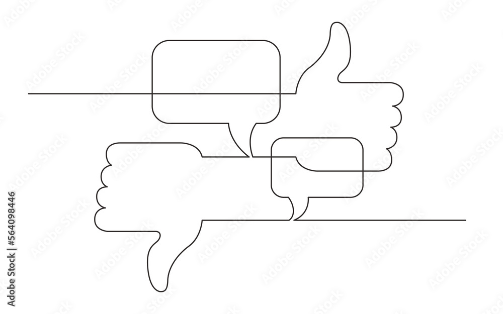 continuous line drawing vector illustration with FULLY EDITABLE STROKE ...