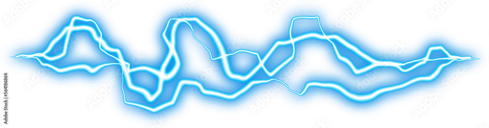 isolated blue lightning line transition element Stock Illustration ...