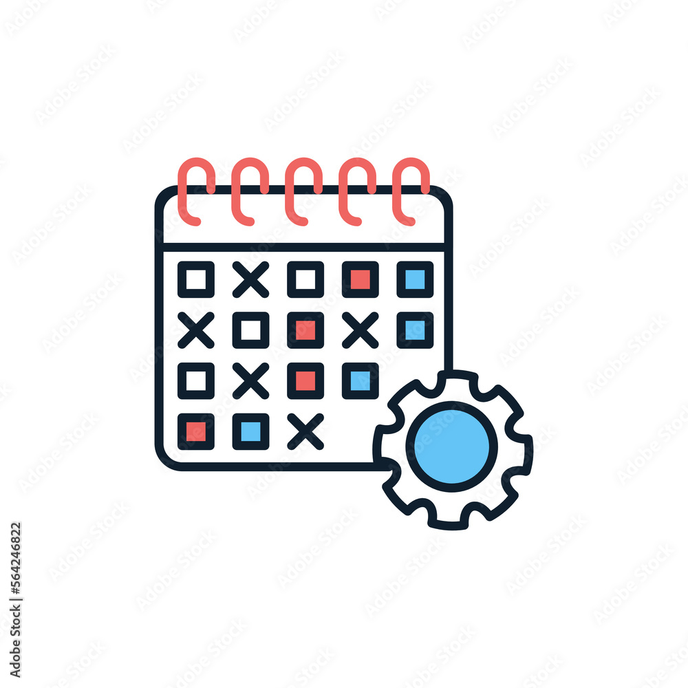 Event Management icon in vector. Logotype Stock Vector | Adobe Stock