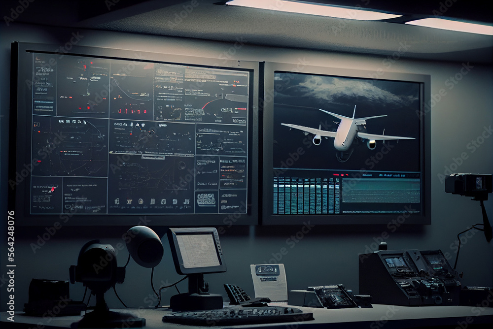 High-tech control station for US war drones. A glimpse into the future ...