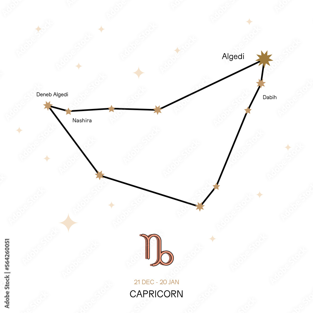 CAPRICORN zodiac horoscope star constellation space symbol, horoscope ...