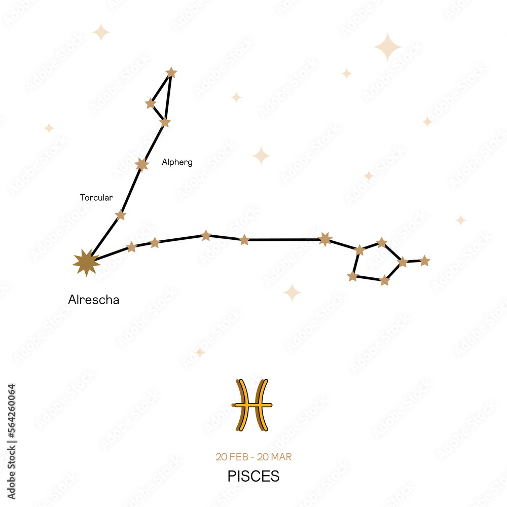 PISCES zodiac horoscope star constellation space symbol, horoscope ...