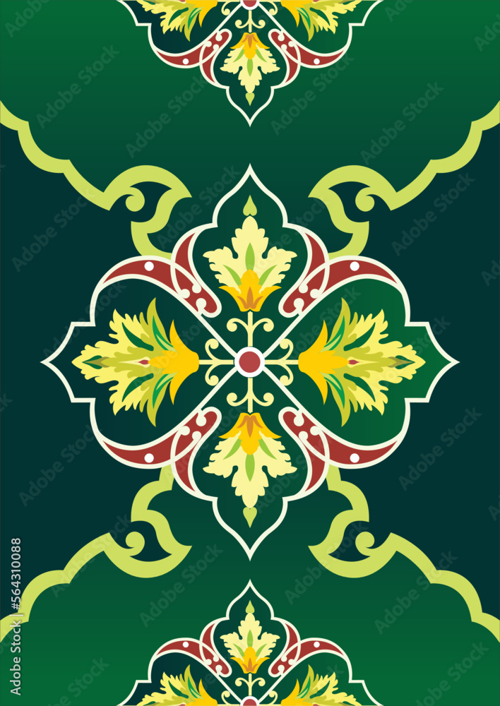 islamic book cover design | Arabic book Cover design Stock Vector ...