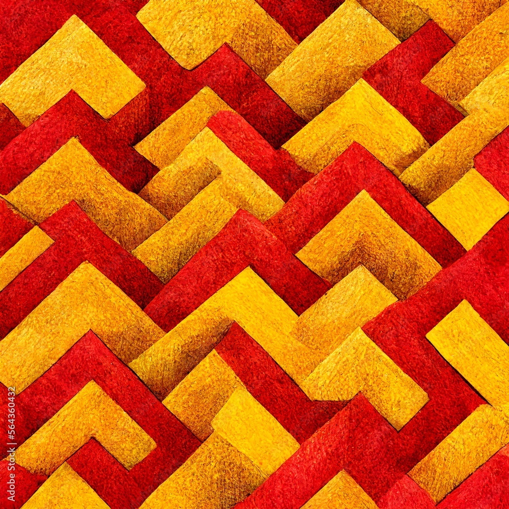 mc escher tessellation pattern primary colors Stock Illustration ...
