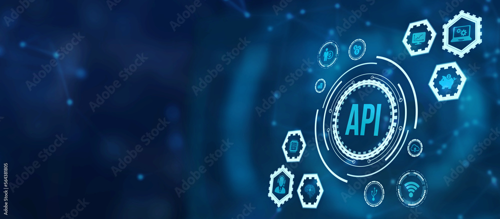 Internet, business, Technology and network concept. Application ...