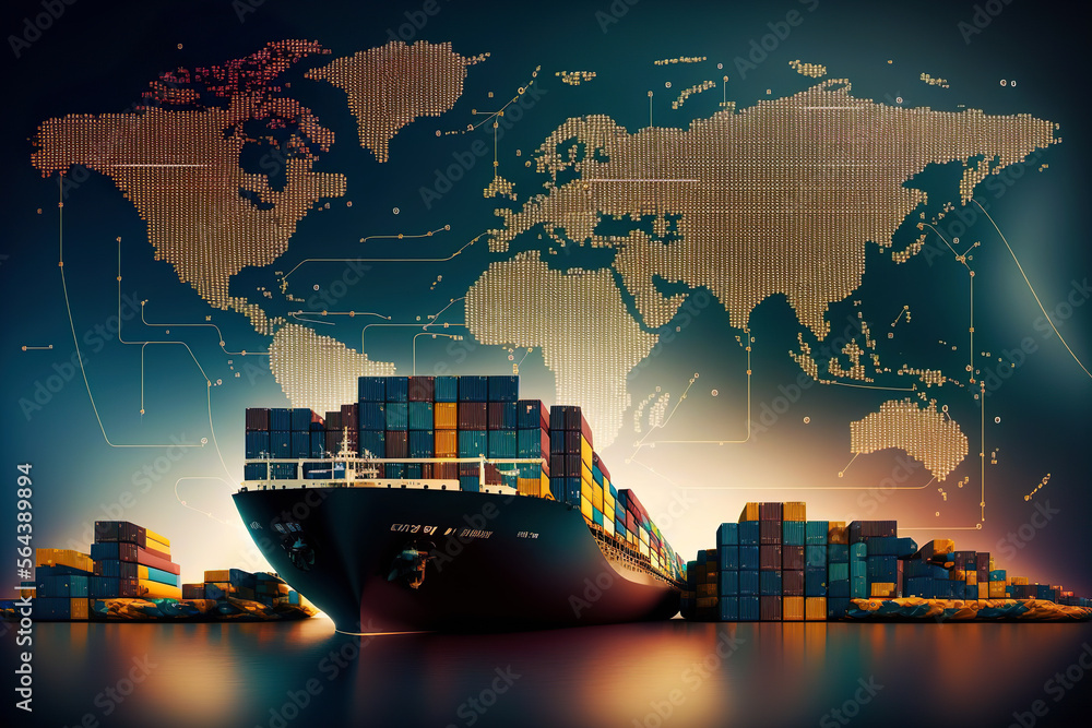 Shipping, by water, by air, by road. Shipping plans and tracking the ...