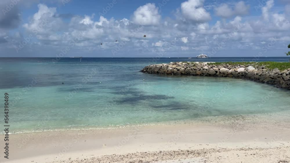 Maldives Beach Kaafu Bikini Beach Sand beach clear water water sports ...
