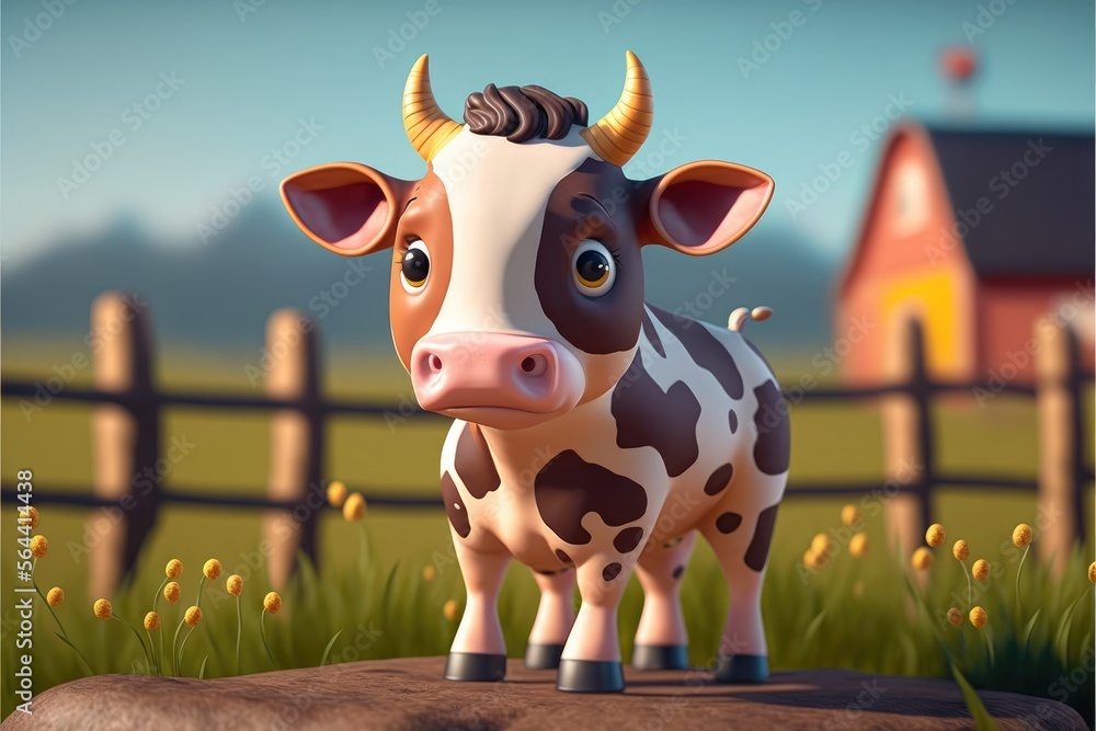 Animated Baby Cows