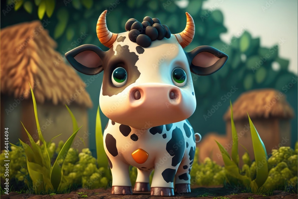Baby Cow Animation