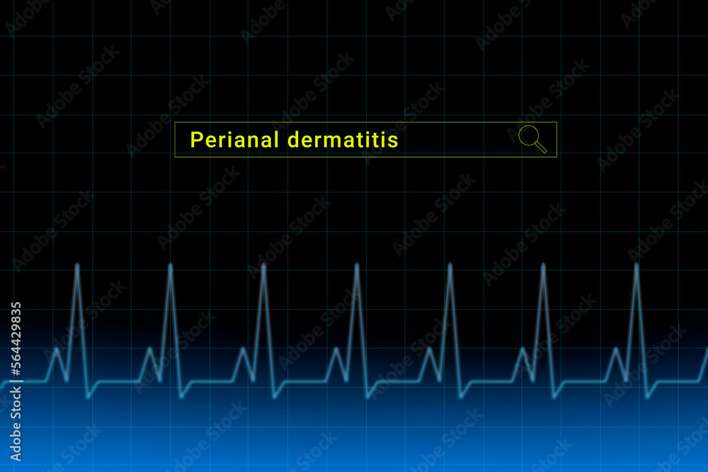 Perianal dermatitis.Perianal dermatitis inscription in search bar ...