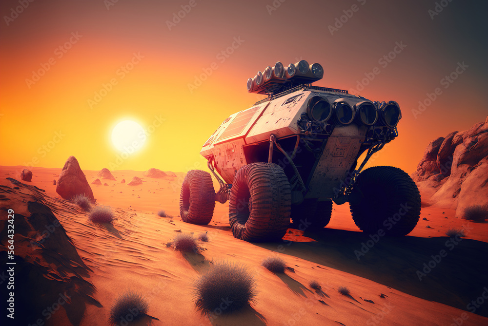 Futuristic Nasa Rover