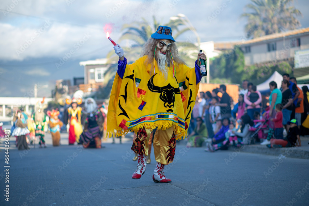 San pedro y san pablo, chile, bailes tradicionales Stock Photo | Adobe ...