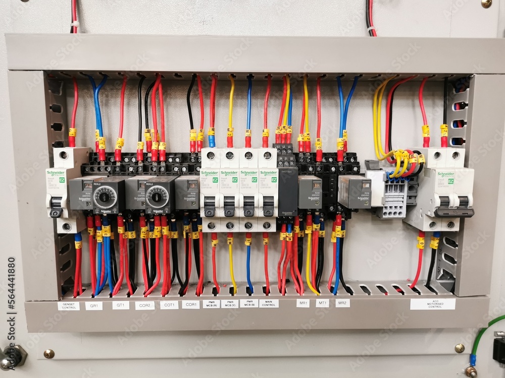 Selective focus image with noise effect a row various type of ...