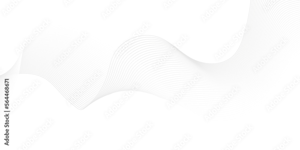 White paper Technology, data science, geometric border pattern ...