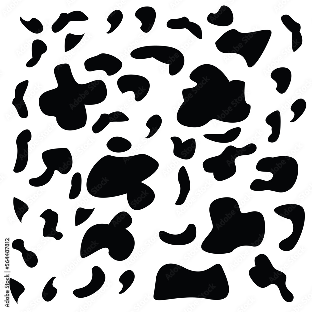 Cow print pattern. Cow print background. Cow print seamless pattern ...