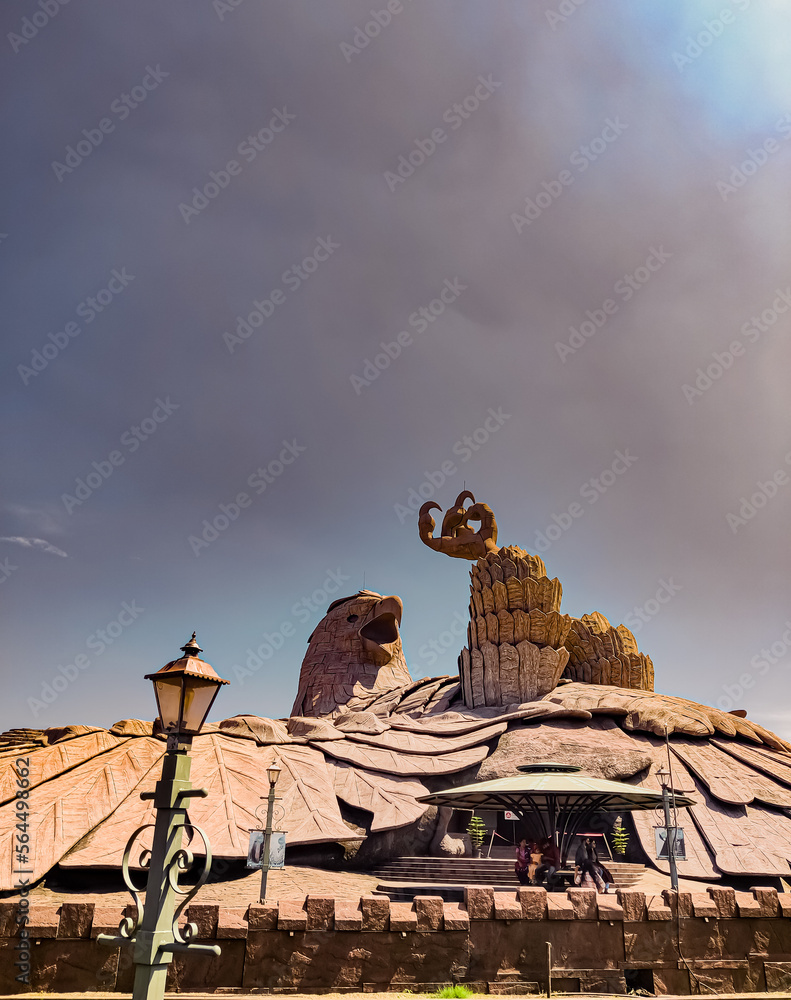 Jatayu Earth Center, also known as Jatayu Nature Park or Jatayu Rock ...