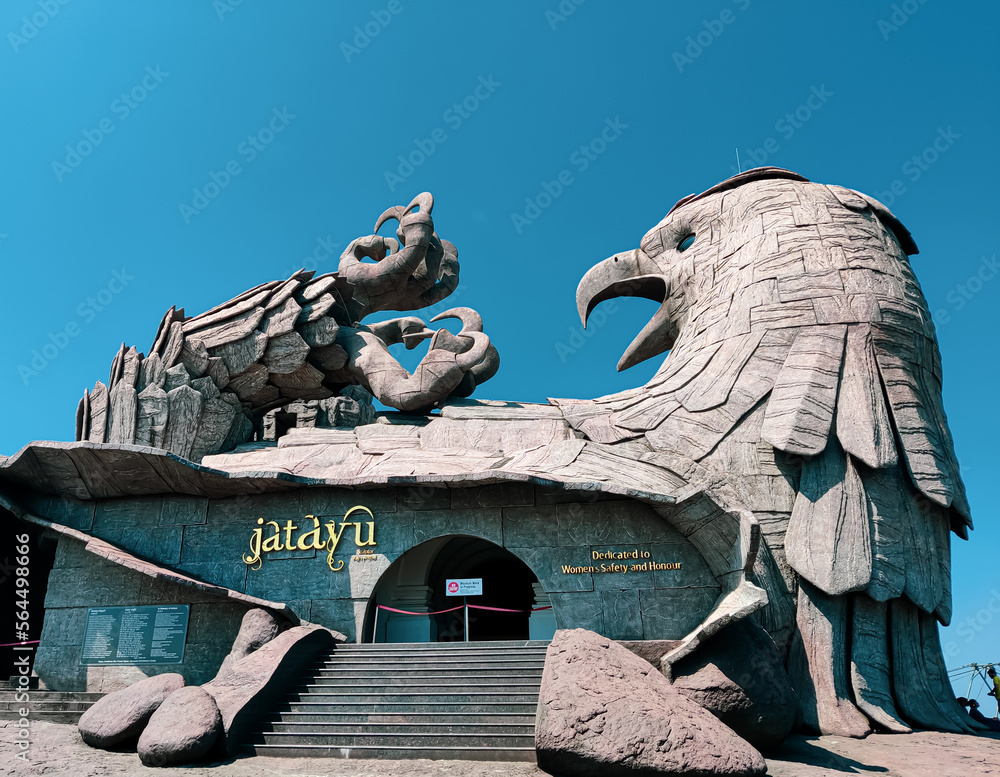 Jatayu Earth Center, also known as Jatayu Nature Park or Jatayu Rock ...