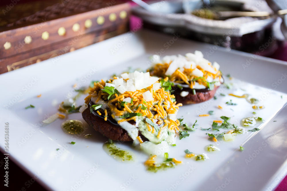 Chaat or chat is a savoury snack that originated in India which is ...