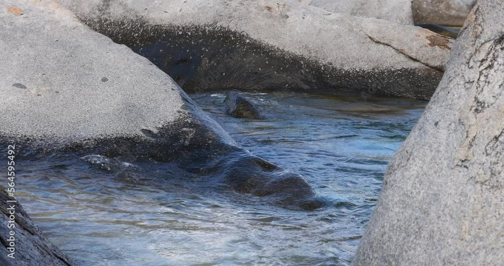 Virgin Gorda Caribbean ocean coast Baths rocks waves. British Virgin ...
