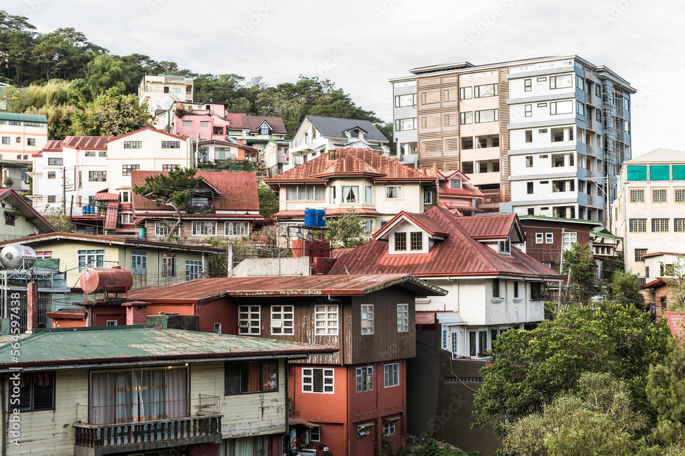 Foto de Baguio City, Philippines - Residences and transient apartment ...