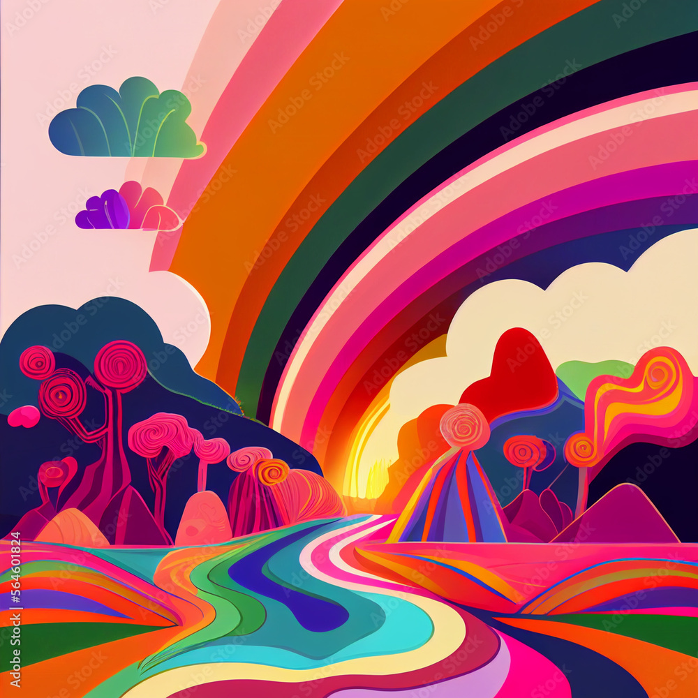 Psychedelic Clouds
