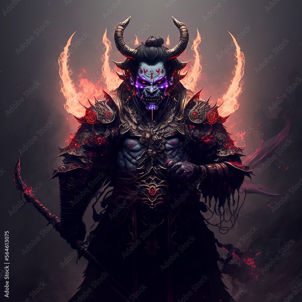 Yōkai, ayakashi, mononoke, mamono, Rekishi. Created using generative AI ...