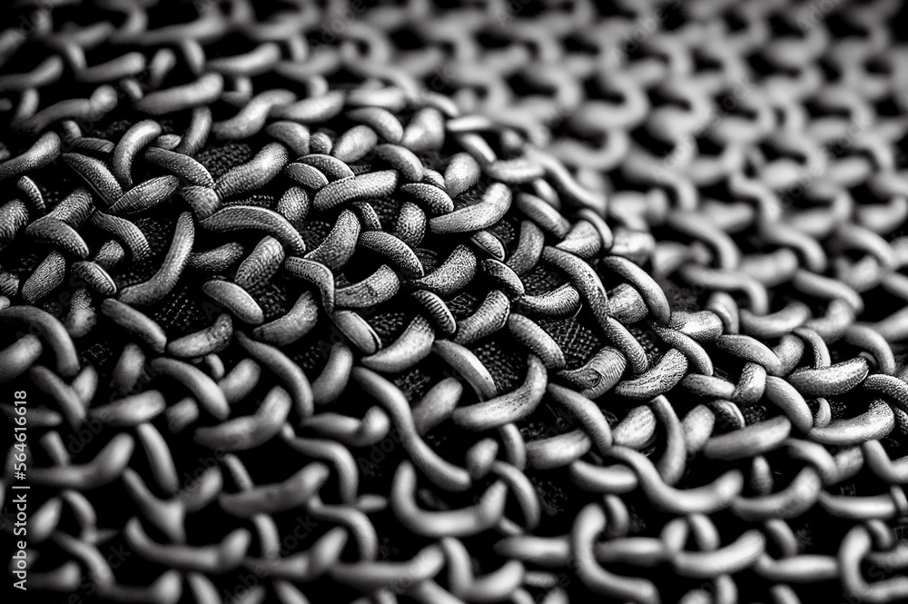 Chain Mail Texture, Chain Armour Hauberk Background, Medieval Knight ...
