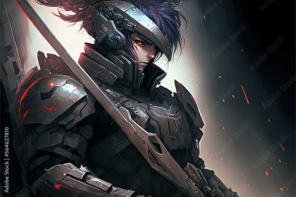 Anime Warrior Guy Wallpaper