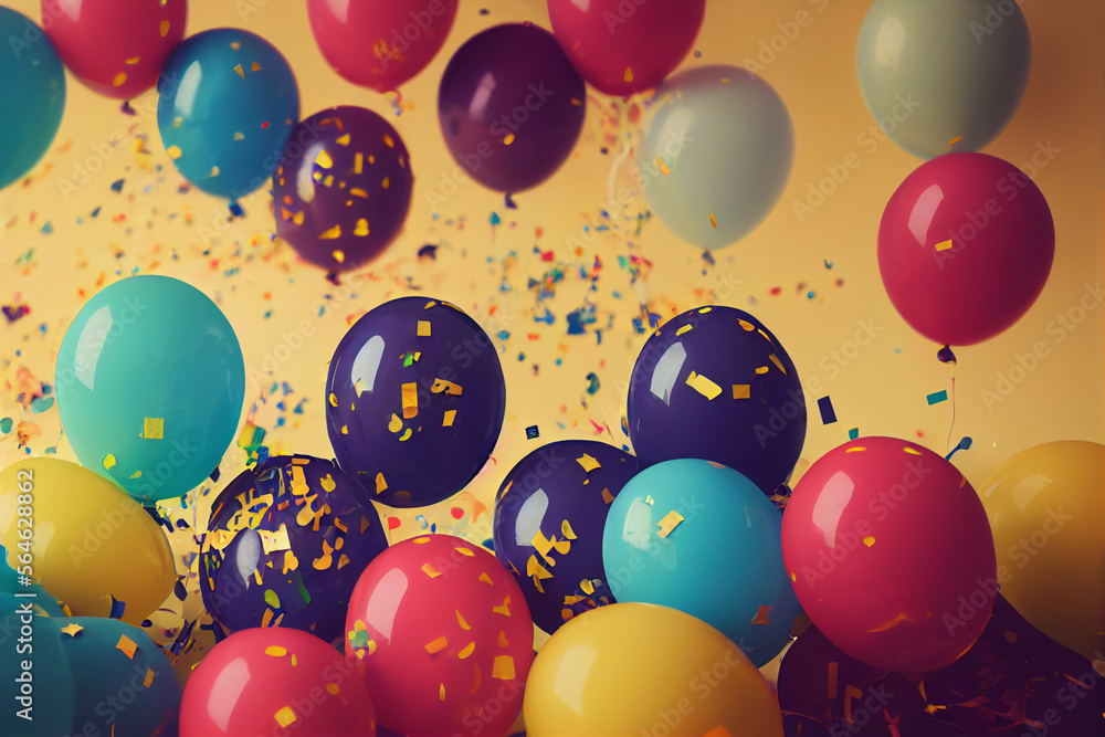 Room Filled With Balloons