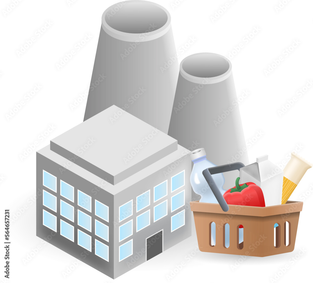 Food Engineering icon. 3d illustration from engineering collection ...