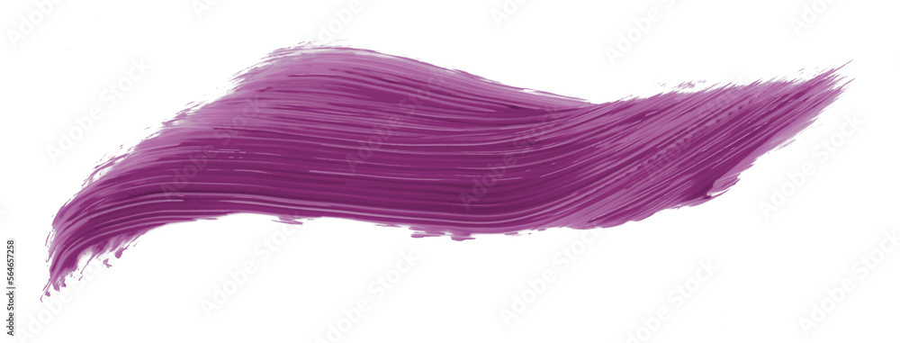 dark purple paintbrush isolated on transparent background purple brush ...