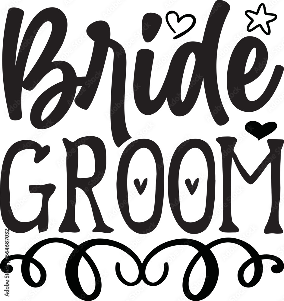 Bridal Party Svg Bundle Wedding Svg Bride Svg Bridesmaid Svg Maid