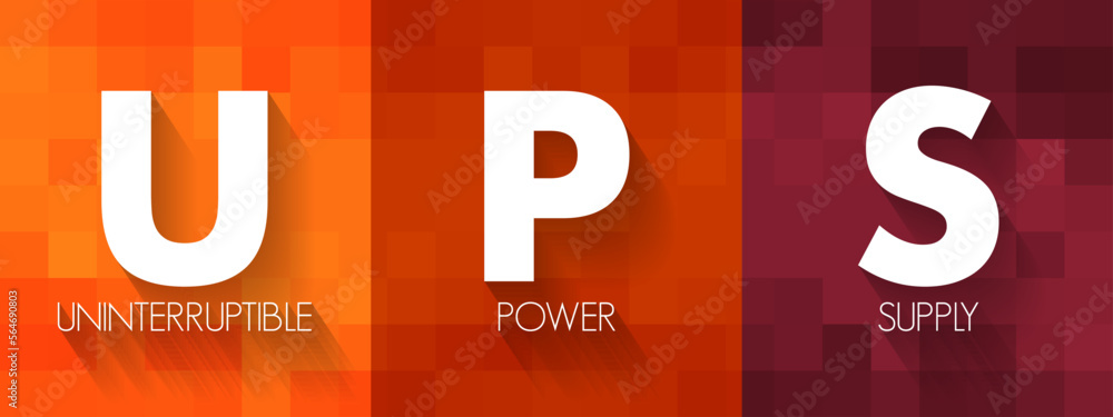 UPS - Uninterruptible Power Supply is an electrical apparatus that ...