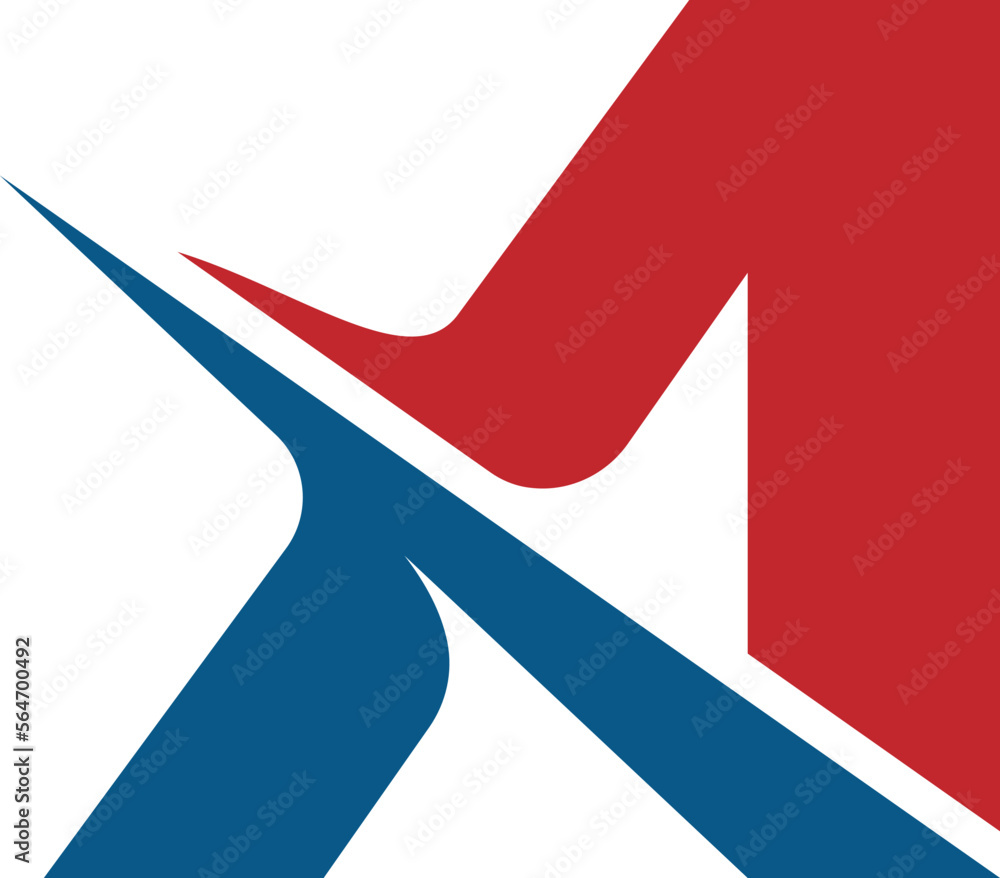 AT logo design Stock Vector | Adobe Stock