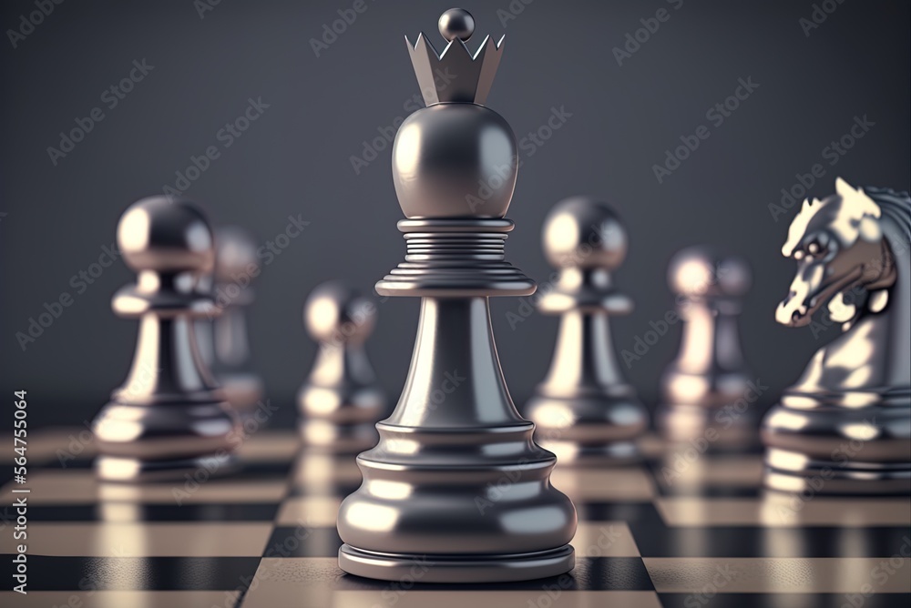 Victory in competition often comes down to a game of chess. an idea in ...