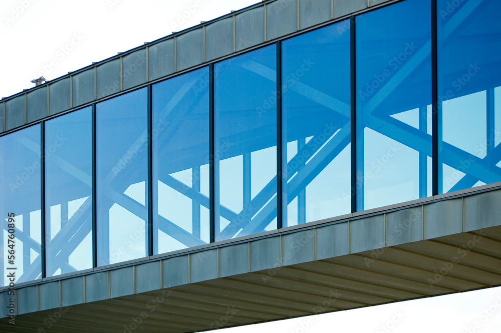 Poznan, Poland - June 2022: Brama Poznania. Architectural details of modern museum building ...