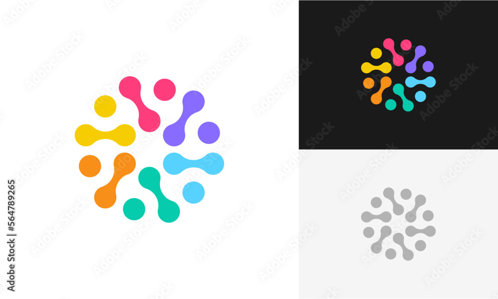 Technology Community Logo Design, Technology People Logo Design ...