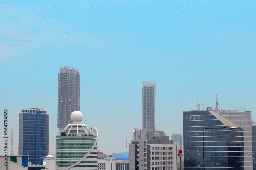 Buildings in Sudirman, which is Central Business District of Jakarta ...