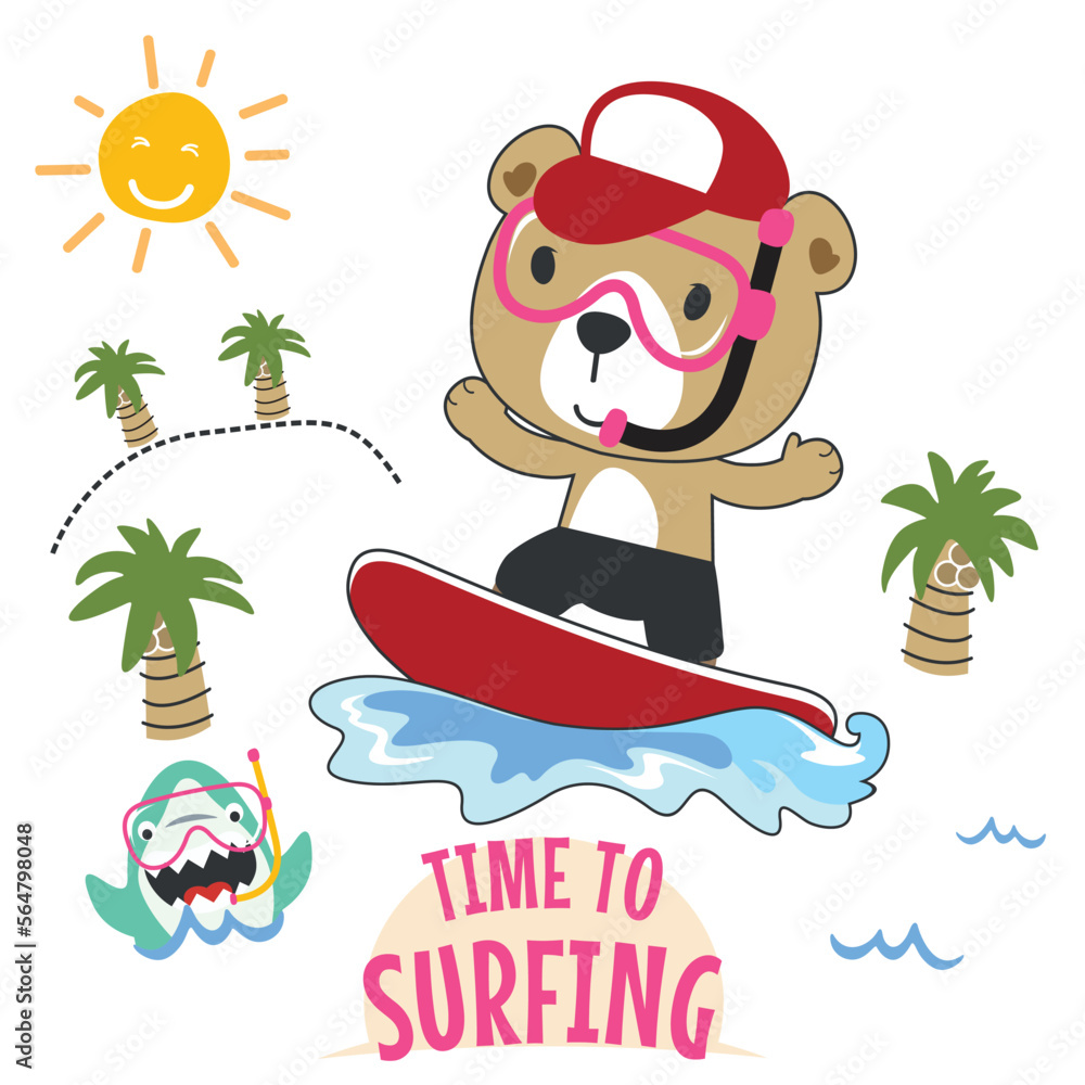Cute Little Clip Art Surf
