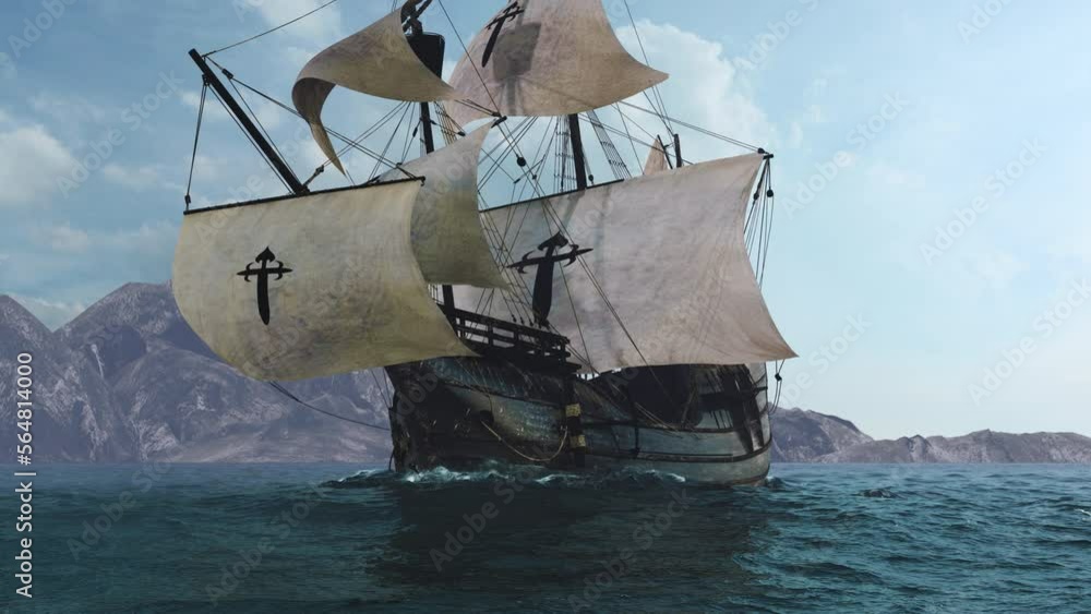 The NAO VICTORIA is the flagship of the MAGELLAN armada. A scientific ...