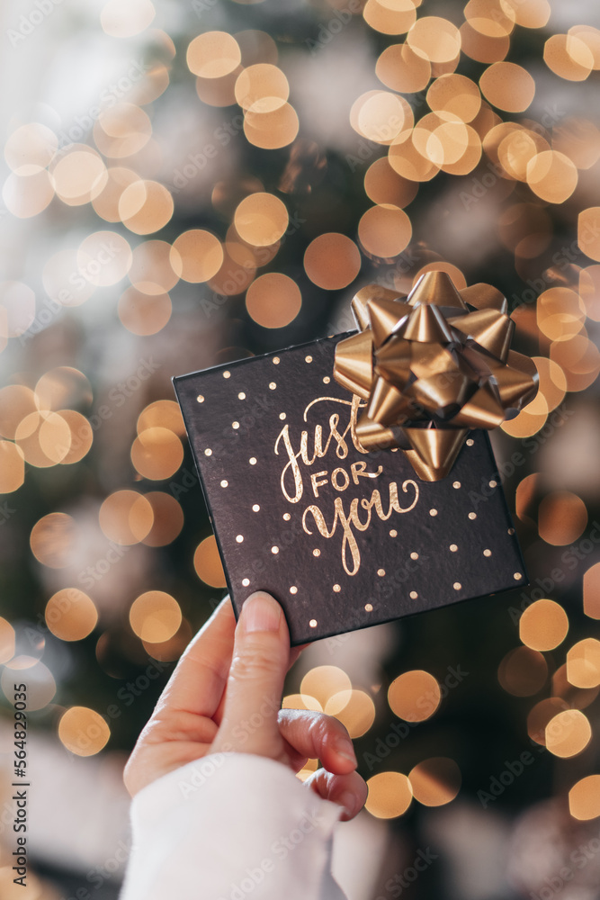 Christmas gift Stock Photo | Adobe Stock