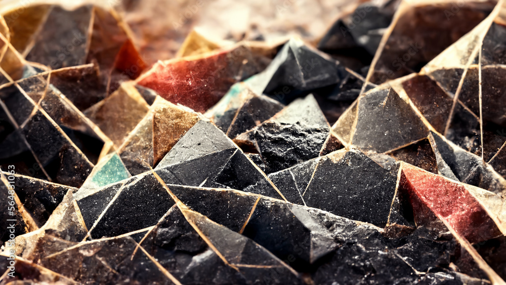 Black triangle abstract background surface illustration illustration ...