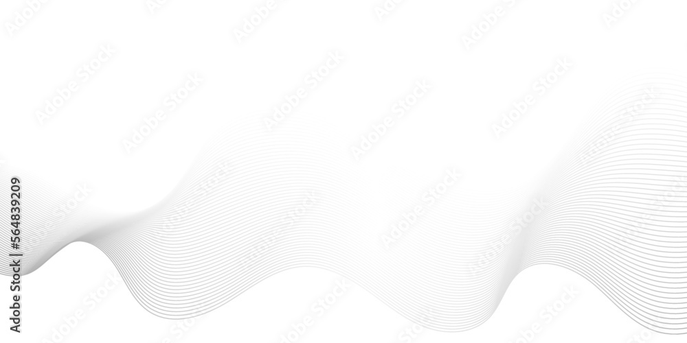 Abstract white paper wave background and abstract gradiant and white wave curve lines banner ...