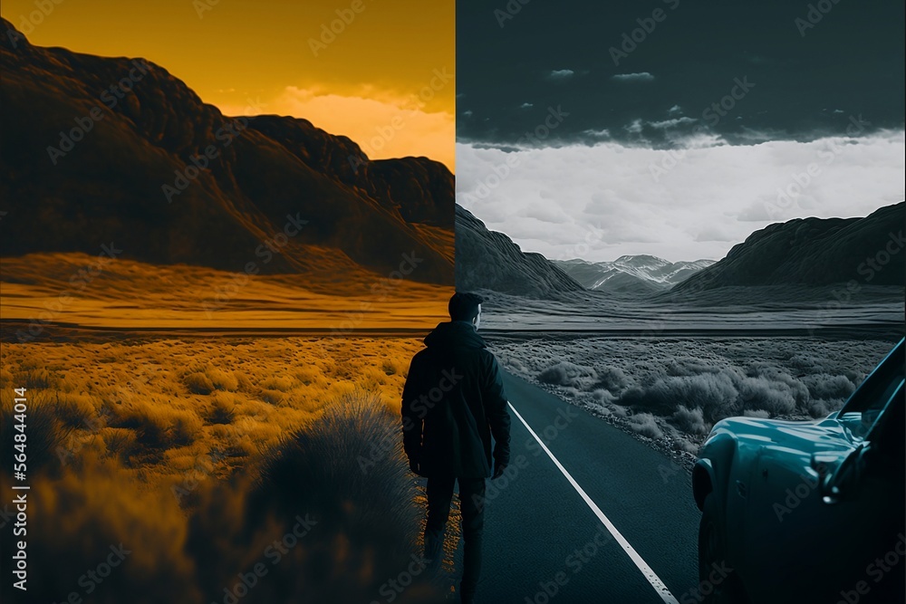Exploring the minimalistic and monochromatic visuals in duality ...