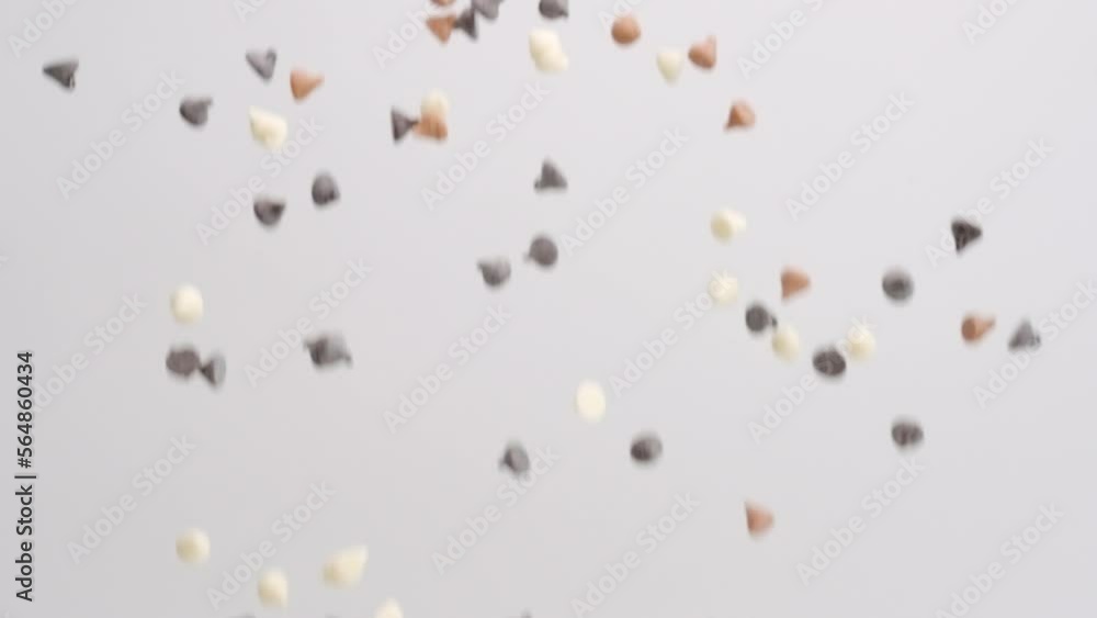 Medley of white chocolate, butterscotch caramel and semi sweet ...