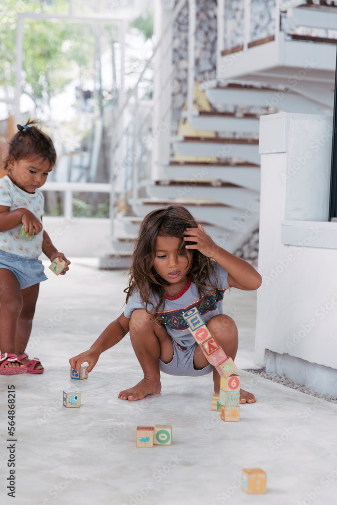 Kids playing Stock Photo | Adobe Stock
