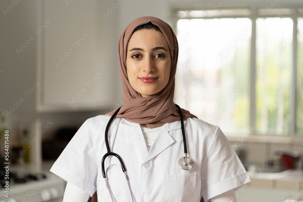 young muslim doctor Stock Photo | Adobe Stock