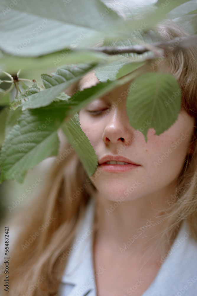 Nature Girl Stock Photo | Adobe Stock