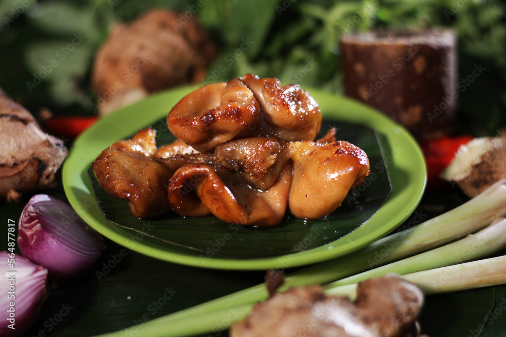 beef intestine which is one of the beef innards that is quite popular ...